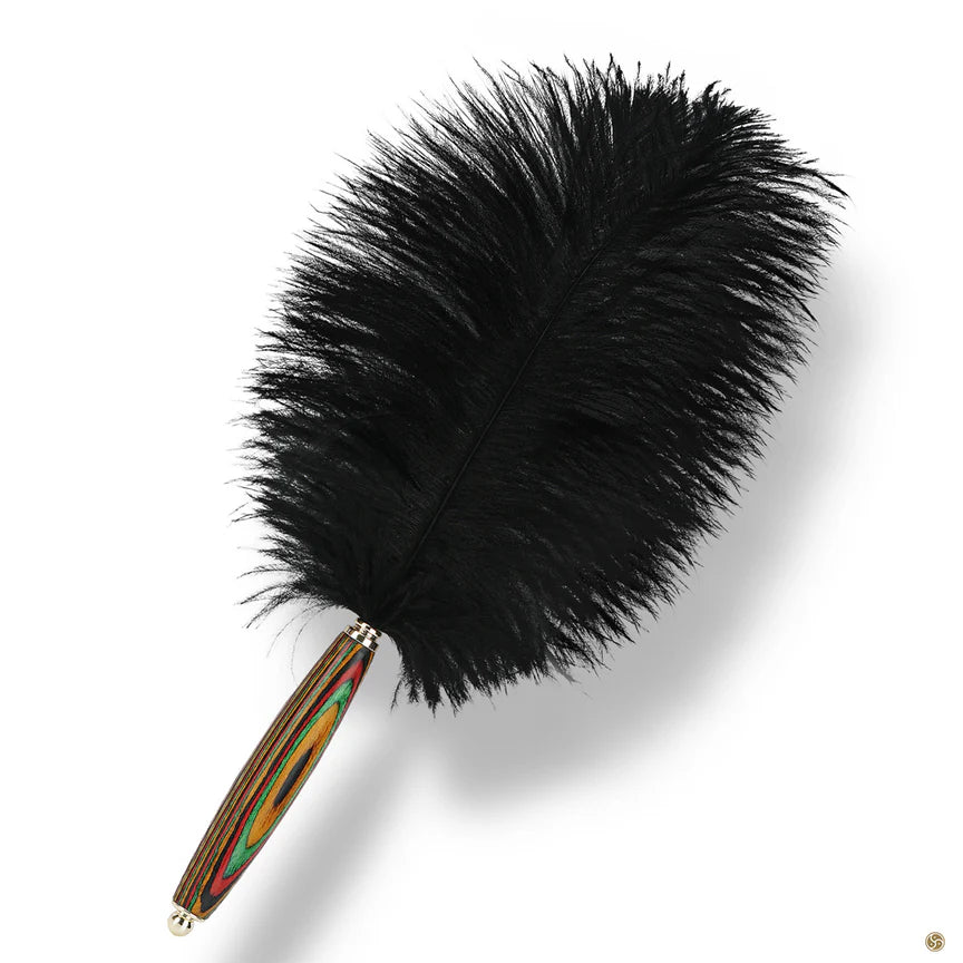 Roomfun Luxury Colour Wood Ostrich Feather Tickler – honeysx