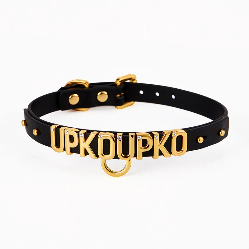 UPKO DIY Alphabet Collar (Letters should be purchased separately) – honeysx